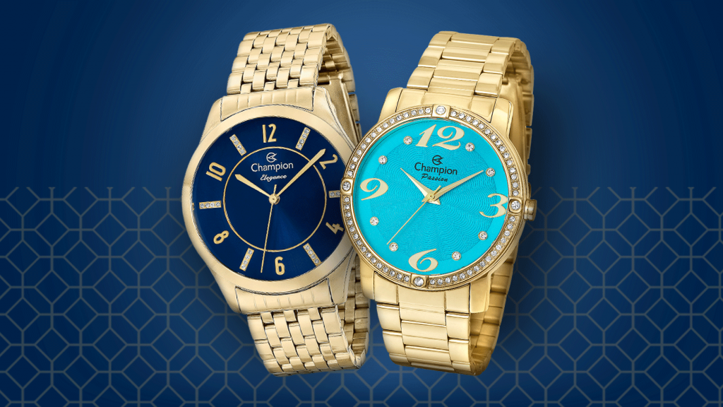 Conheça as opções de lançamento Champion azul - Champion Relógios